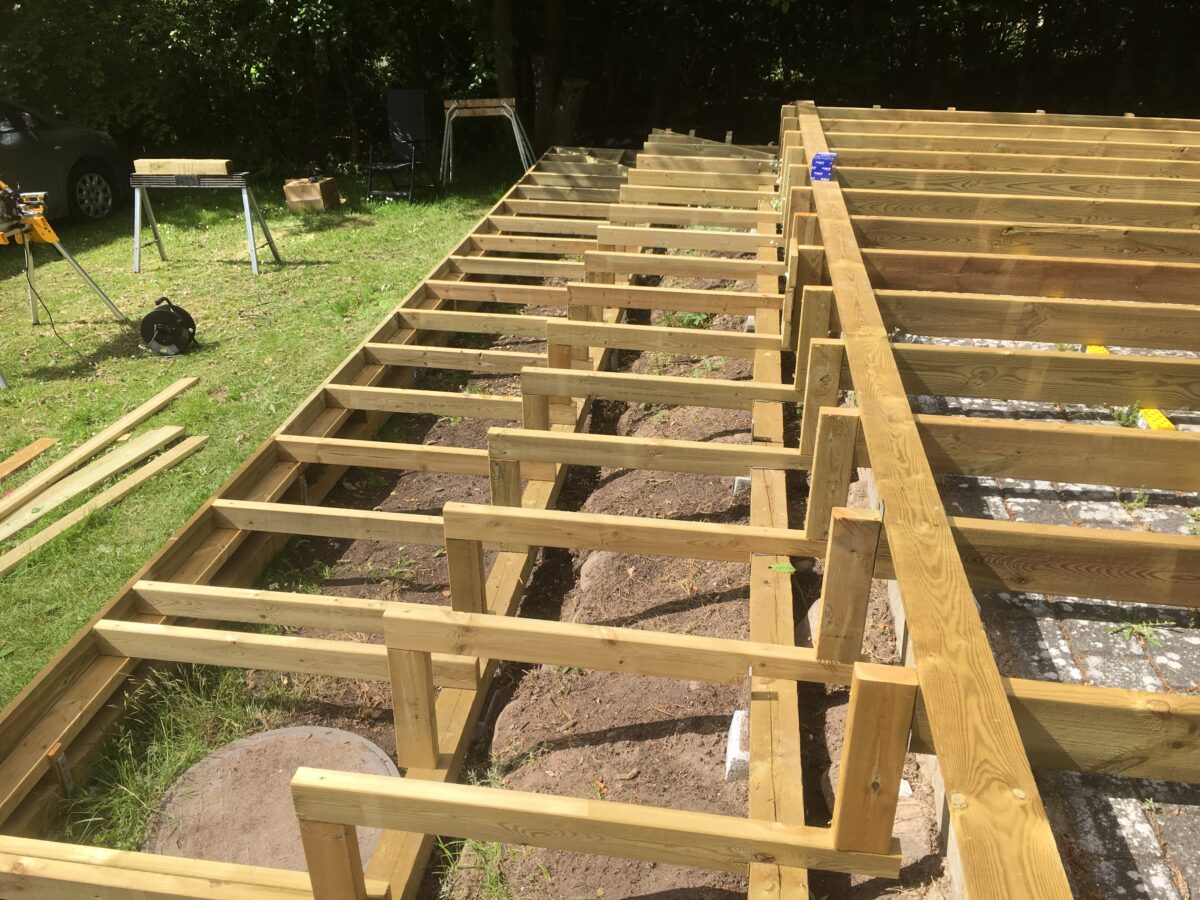 Træ-terrasse i Termo-Wood - Bygmesteren.nu